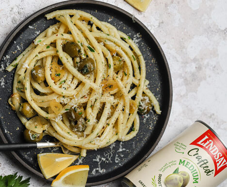 Green Olive Pasta | Lindsay